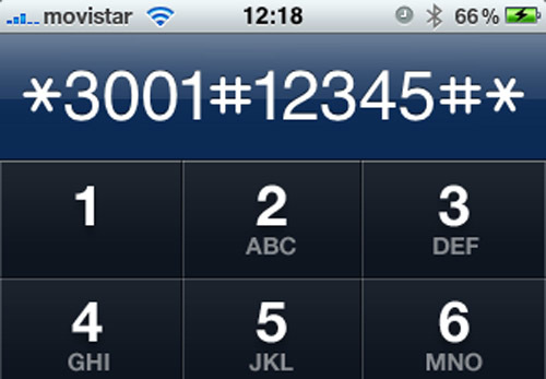 Códigos numéricos para el iPhone