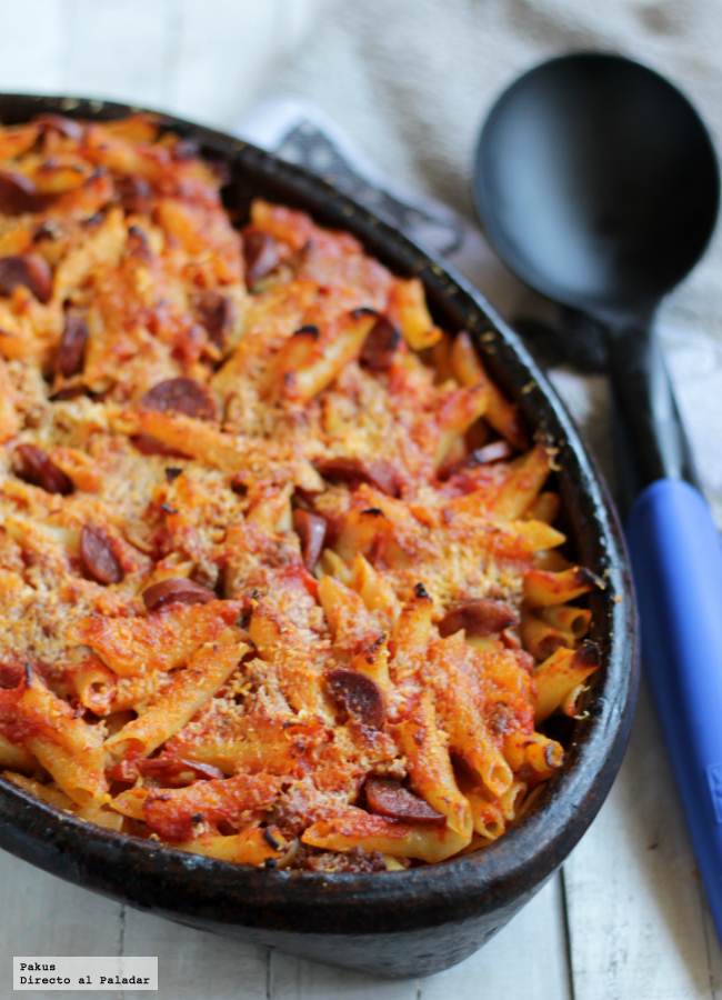 Recetas para toda la familia: macarrones "gourmet" de carne picada y ...