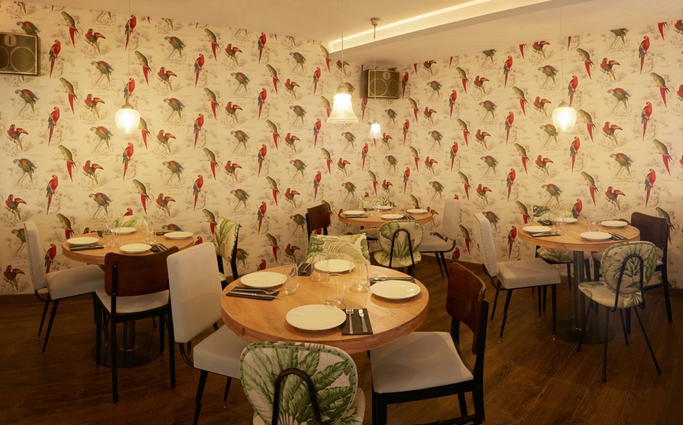 Matt, un restaurante con los textiles como protagonistas