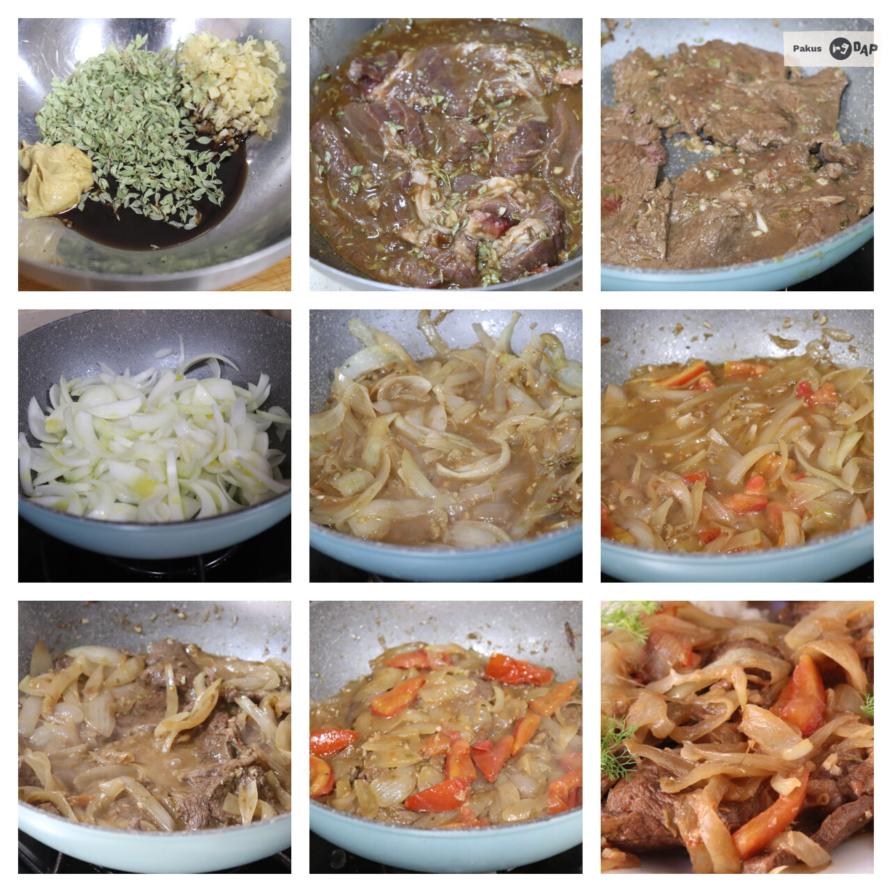 Esta es la receta de bistec encebollado que más preparan en América Latina