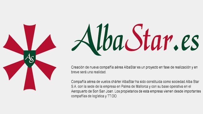 Nace en España una nueva compañía aérea, Alba Star