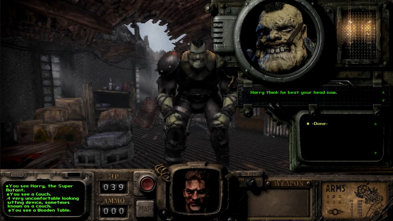 ¿Te imaginas el primer Fallout reinventado como un FPS al estilo Doom ...