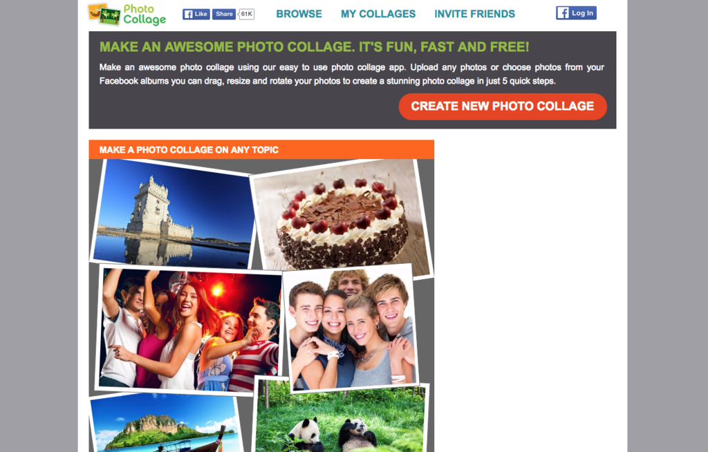 Facebook: cómo crear collages con tus fotos