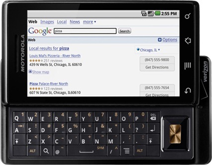 Motorola Droid anunciado oficialmente