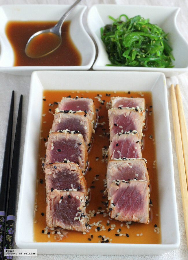 Qué es un tataki, cómo prepararlo y seis recetas para que te quede perfecto