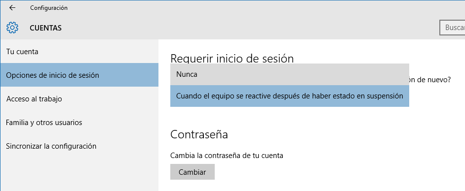 Cómo iniciar sesión en Windows 10 sin tener que ingresar una contraseña