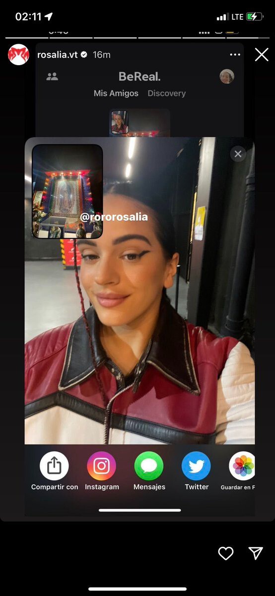Qué es BeReal, la app de moda que usa Rosalía en la que publicar una foto fea al día da un ...