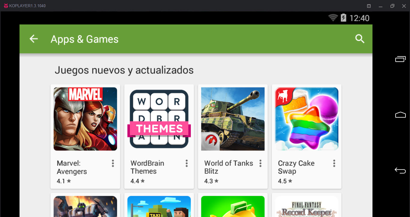 Cómo usar el emulador KO Player para disfrutar de juegos Android en Windows