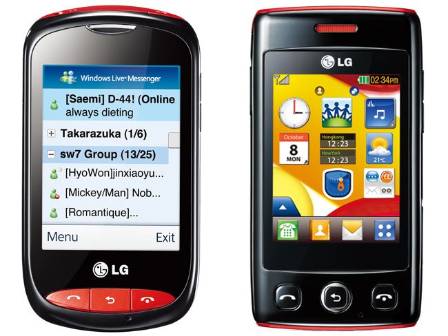 LG Wink, una gama de teléfonos táctiles que cubre las necesidades de ...