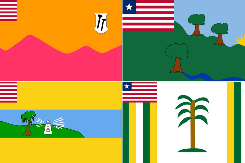 La rara historia tras las banderas de Liberia, las únicas que podrías ...