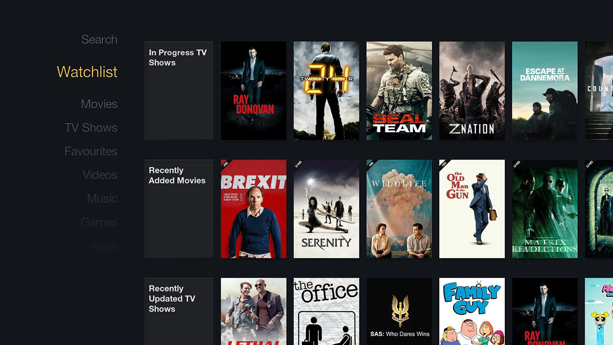 Cómo personalizar el aspecto de Kodi en Android TV cambiando el diseño de la pantalla