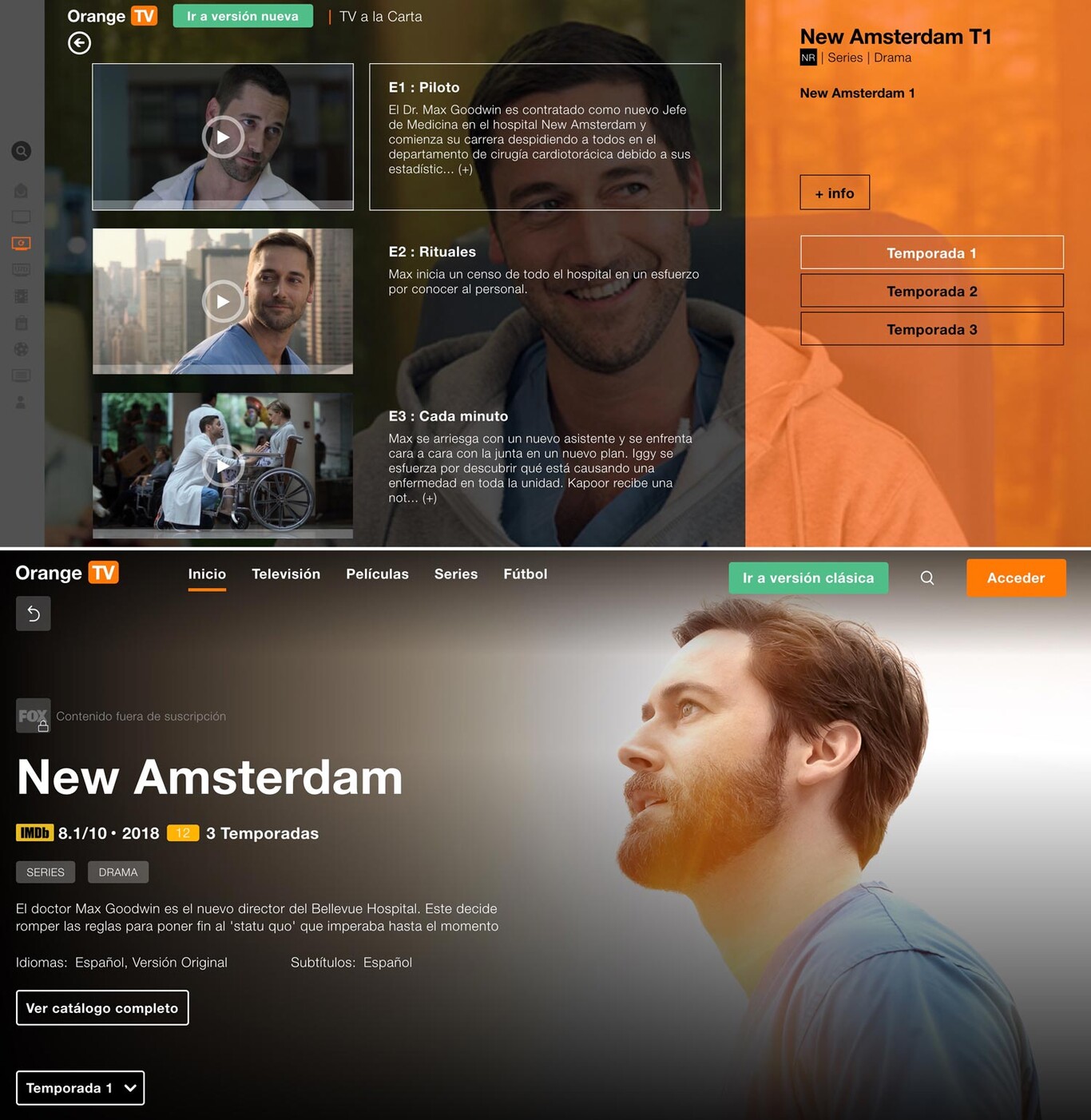 Orange mejora su televisión con nuevo diseño para la interfaz y mayor ...