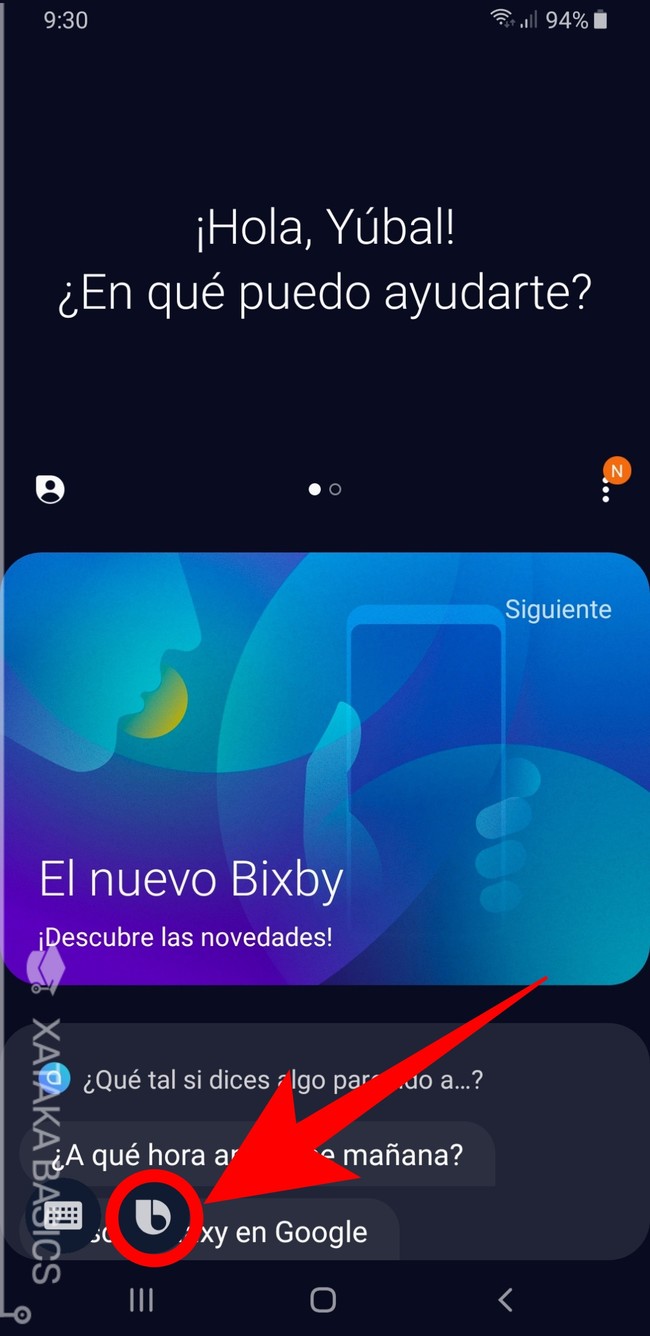 Cómo activar Bixby por primera vez y cómo configurarlo y en español