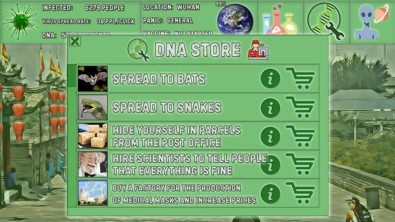 Coronavirus Simulator: aparece en Steam un juego en el que tenemos como ...