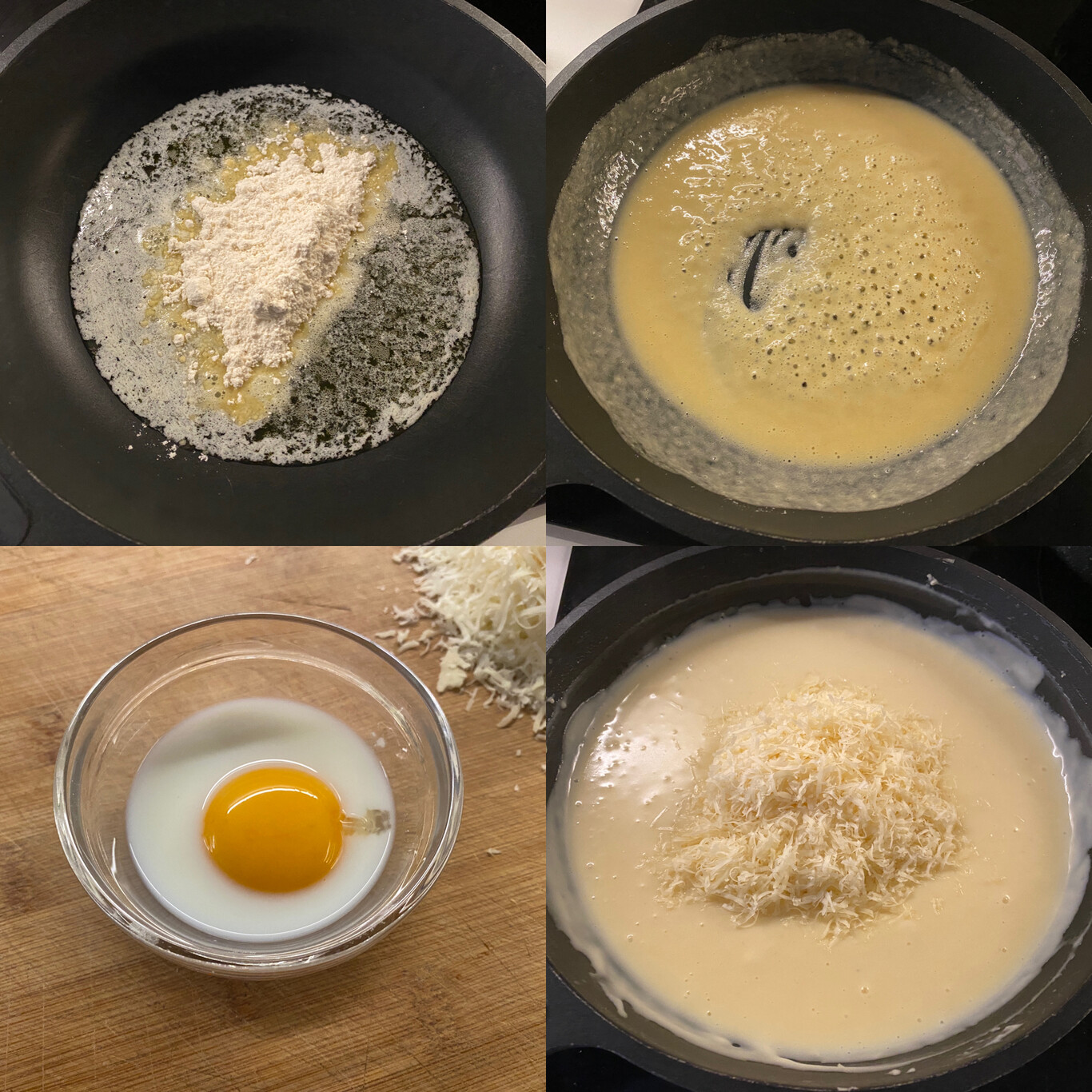 Salsa mornay, receta de cocina fácil, sencilla y deliciosa