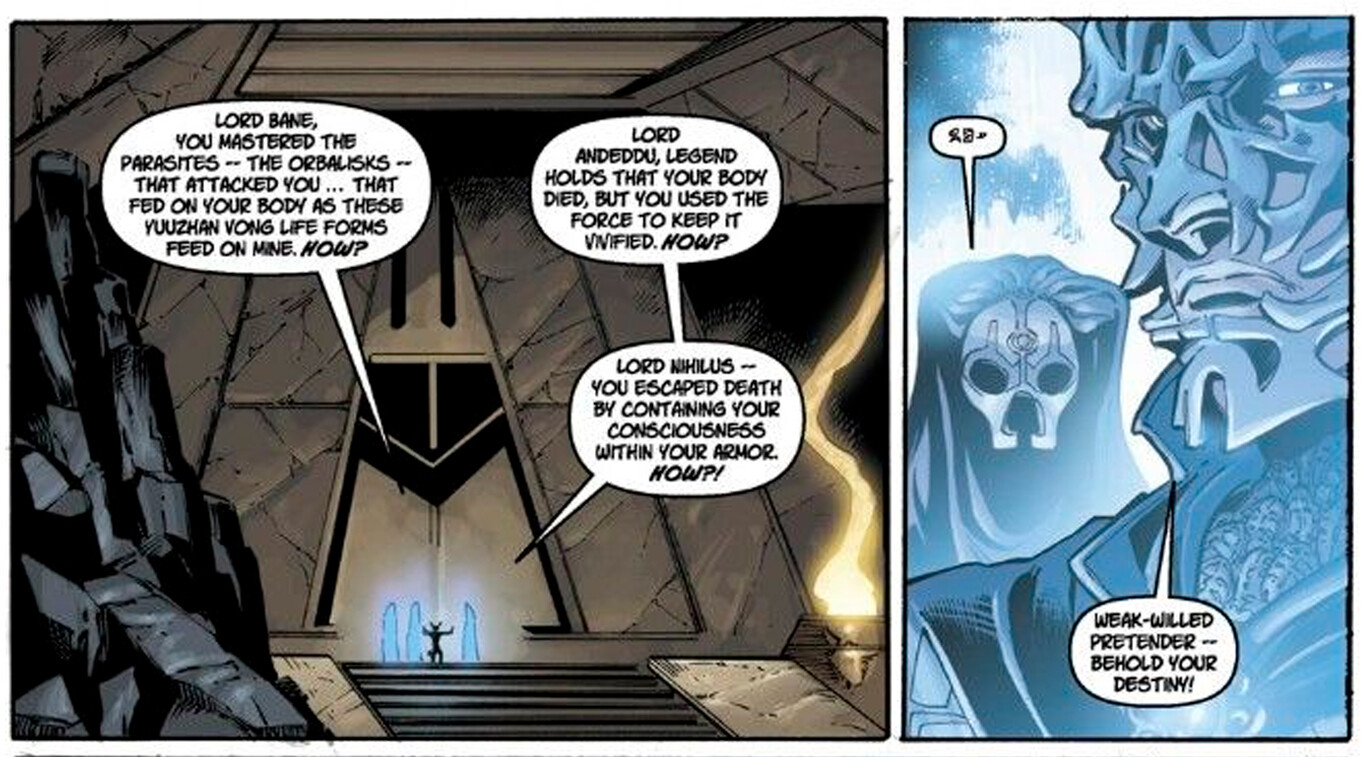 Da igual que sea un gran fan de Star Wars, Darth Nihilus me sigue ...