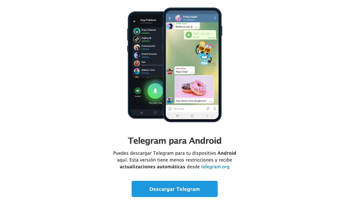 Telegram anima a saltarse la Google Play para descargar su aplicación ...