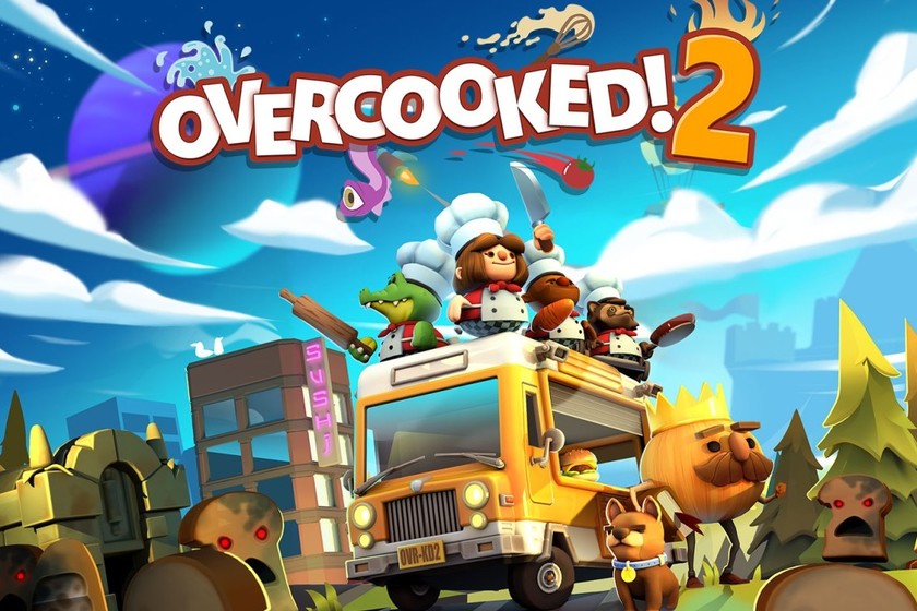 Overcooked! 2 presenta los cinco chefs que se incluyen con su reserva