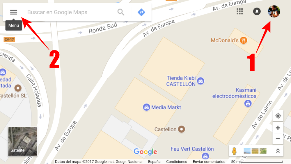 Cómo hacer un mapa personalizado en Google Maps con cosas a visitar