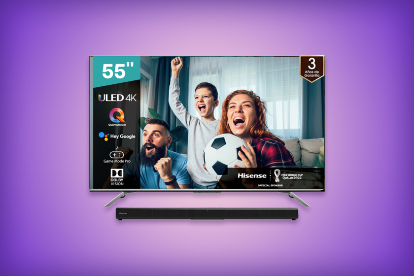 Smart TV Hisense 4K de 55" a 120Hz desde 11,137 pesos en Sam's Club: oferta con hasta 18 MSI y ...