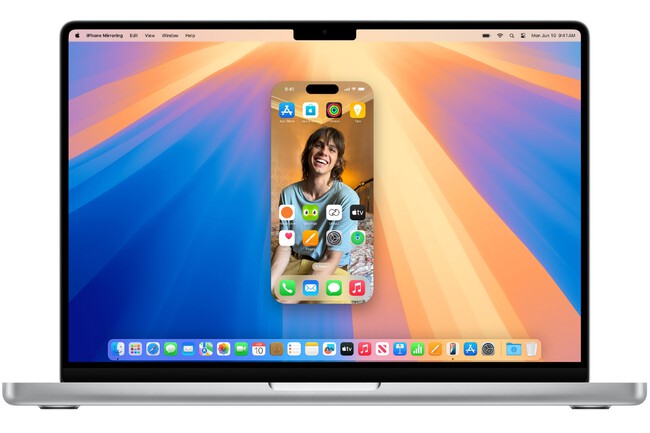 Qué es el nuevo icono que ha aparecido en mi Mac y por qué no puedo usar el 'iPhone Mirroring ...