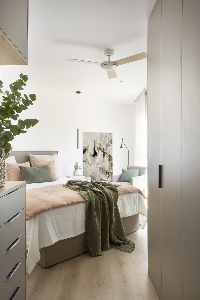 Un piso de 100 m2 y planta triangular (con plano) transformado y muy ...