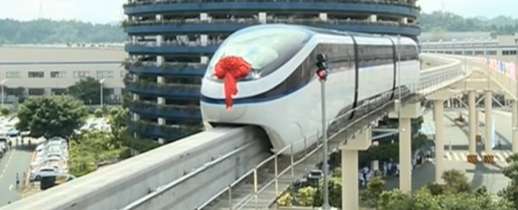 China apuesta por el monorail: llevan años probándolo y está cada vez ...