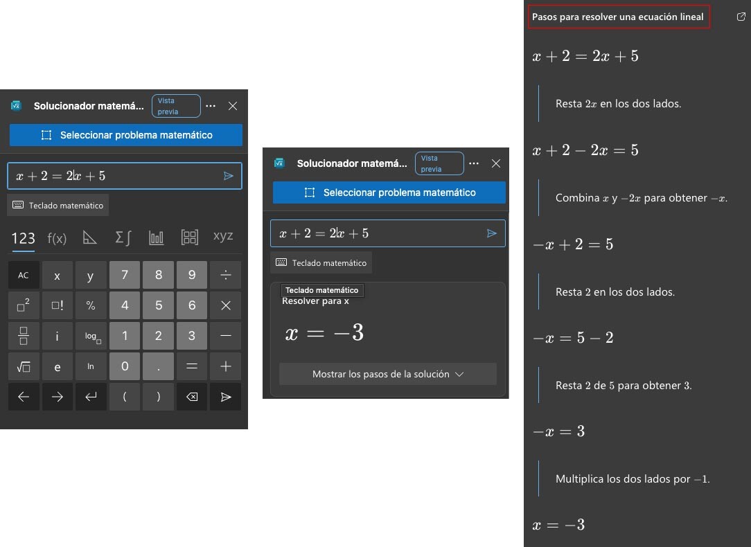 Edge permite resolver ecuaciones y problemas en el propio navegador con ...
