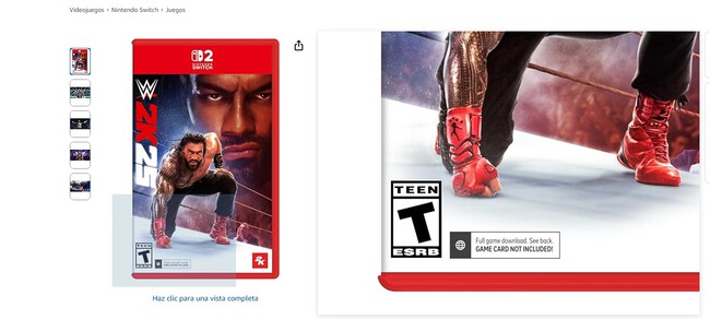WWE 2K25 llega a Nintendo Switch 2 luego de siete años de ausencia ...