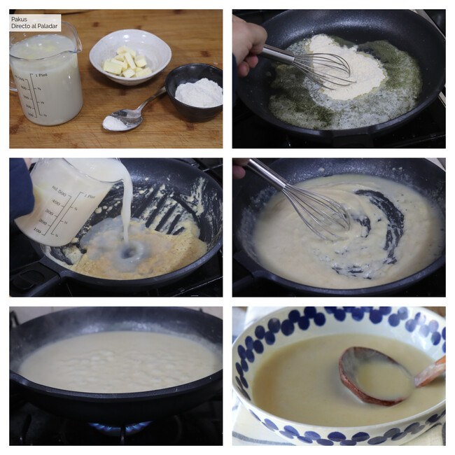 La salsa velouté, receta básica y sus variantes