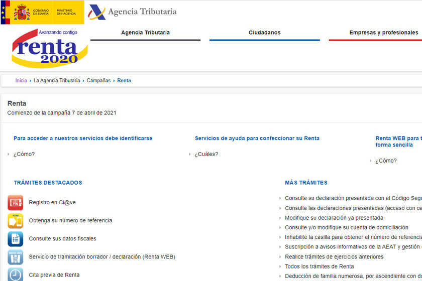 Ya puedes obtener tus datos fiscales a través del portal RENTA 2020