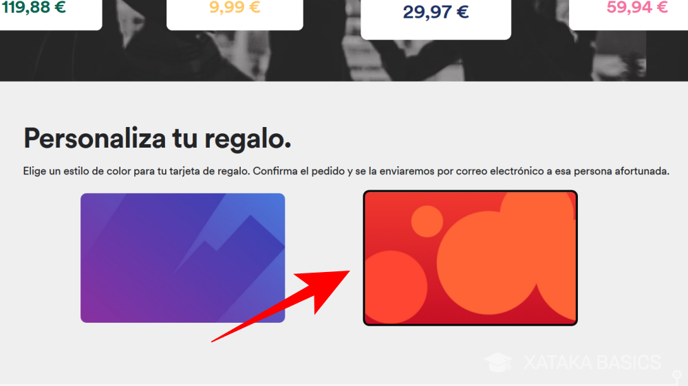 Cómo regalar Spotify Premium con sus tarjetas regalo digitales