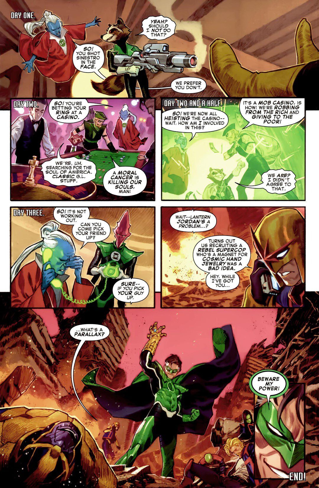 Hal Jordan de DC acaba de hacer lo que Los Vengadores y el resto de ...