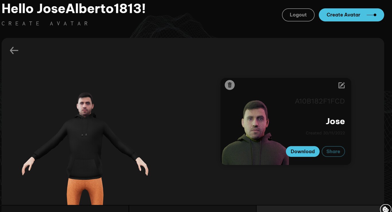 He creado un impresionante avatar en 3D usando IA: así puedes crear el tuyo