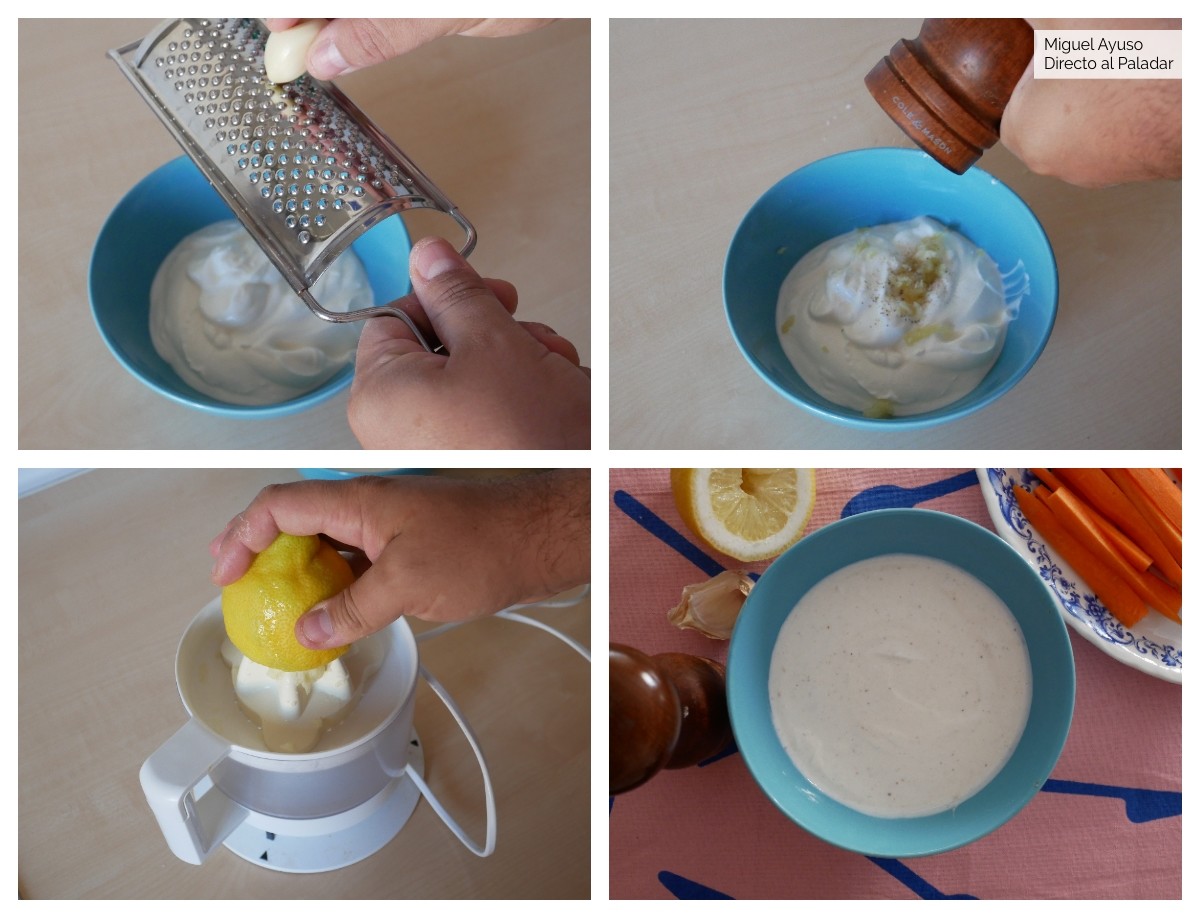 Salsa de yogur: la receta básica más fácil, rápida y deliciosa que ...