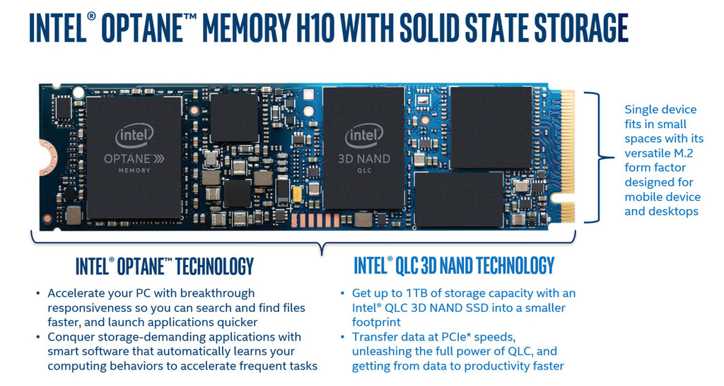 Intel Optane: las unidades H10 con SSD prometen catapultar el ...