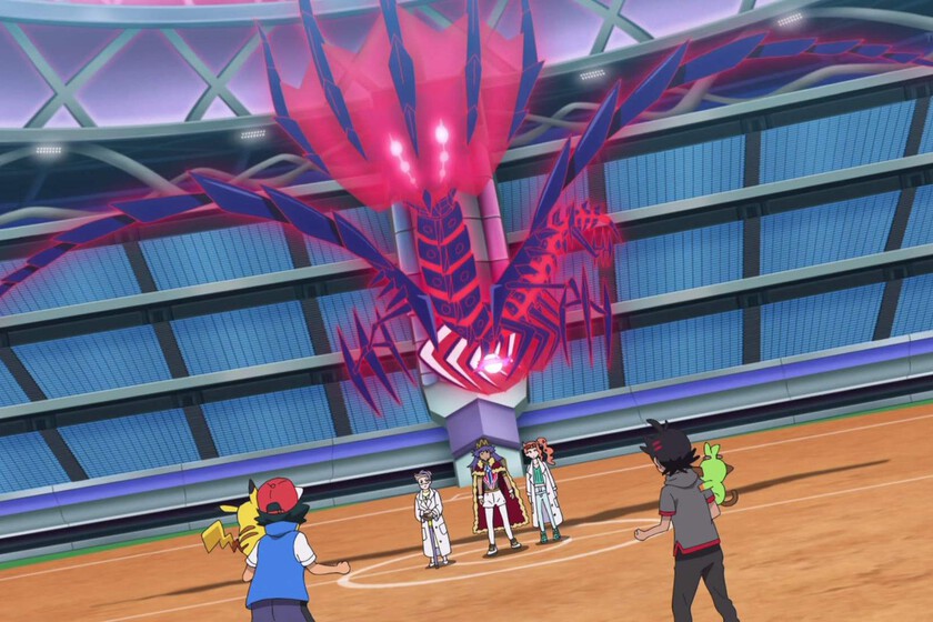 Pokémon Journeys 127: Lionel aparece junto con el legendario Eternatus ...