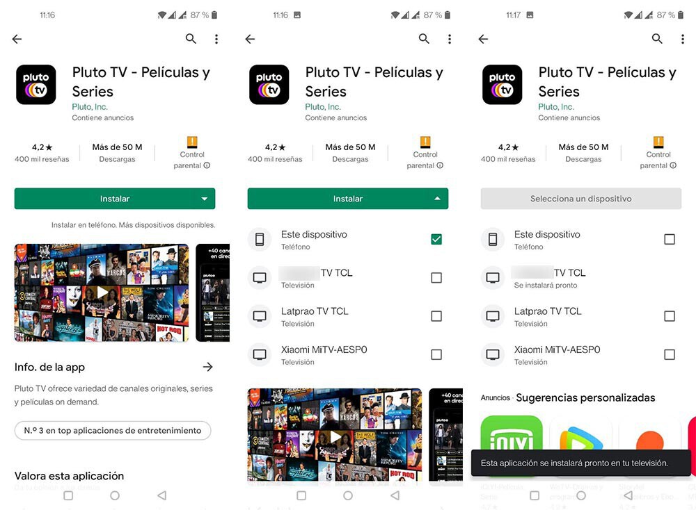 Cómo instalar aplicaciones en Android TV desde la tienda Google Play de ...