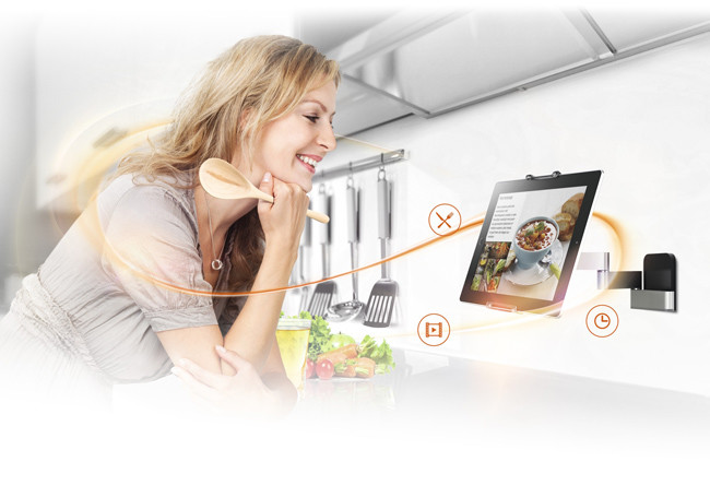 Integra tu tableta Android en tu hogar con este llamativo soporte