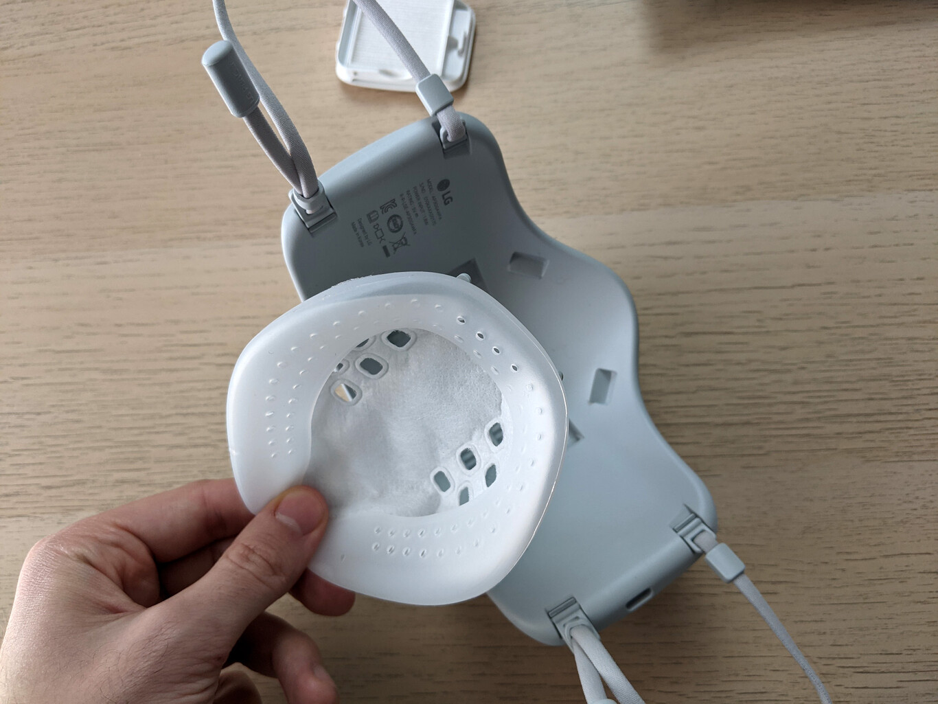 LG PuriCare Air Purifying Mask, análisis con características, video y ...