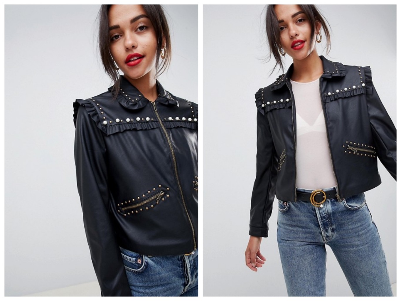 18 cazadoras de cuero negro que podrás ponerte las 24 horas del día