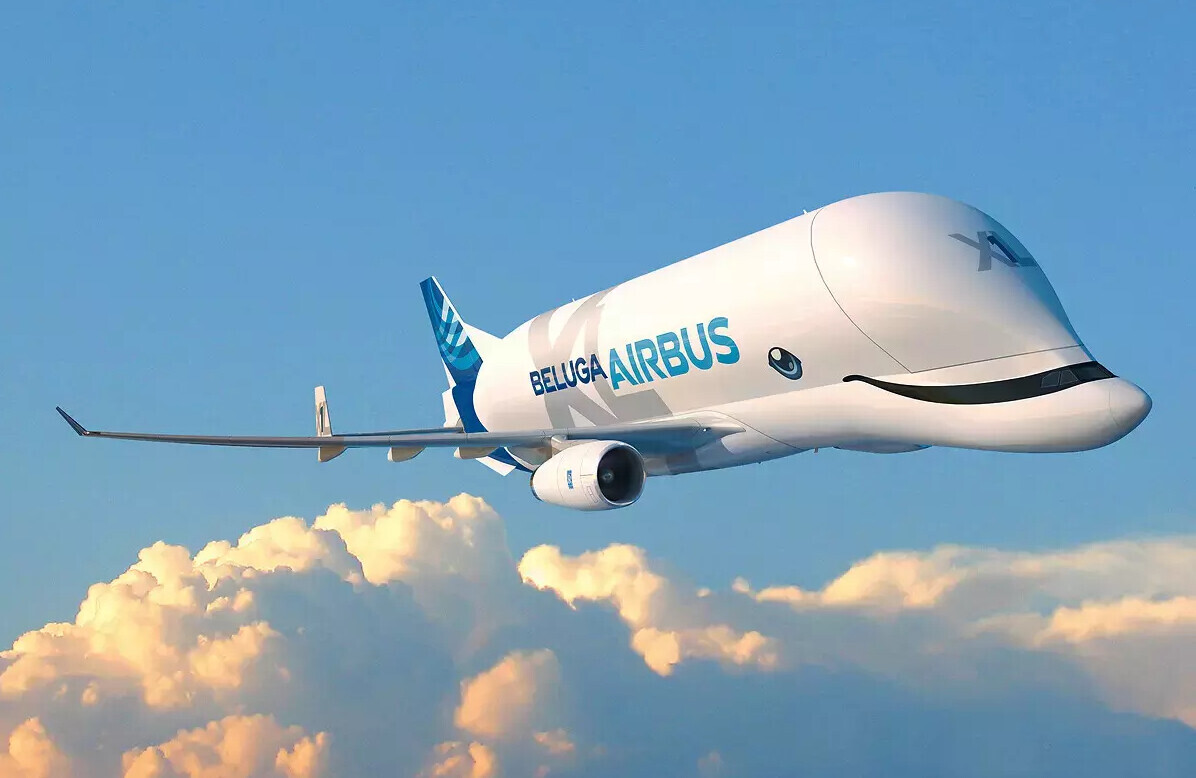 Beluga XL, el gigantesco avión con forma de ballena diseñado para ...