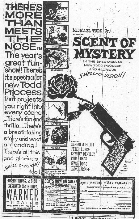 Smell-O-Vision, el cine que apesta… o que huele bien [Tecnologías que ...