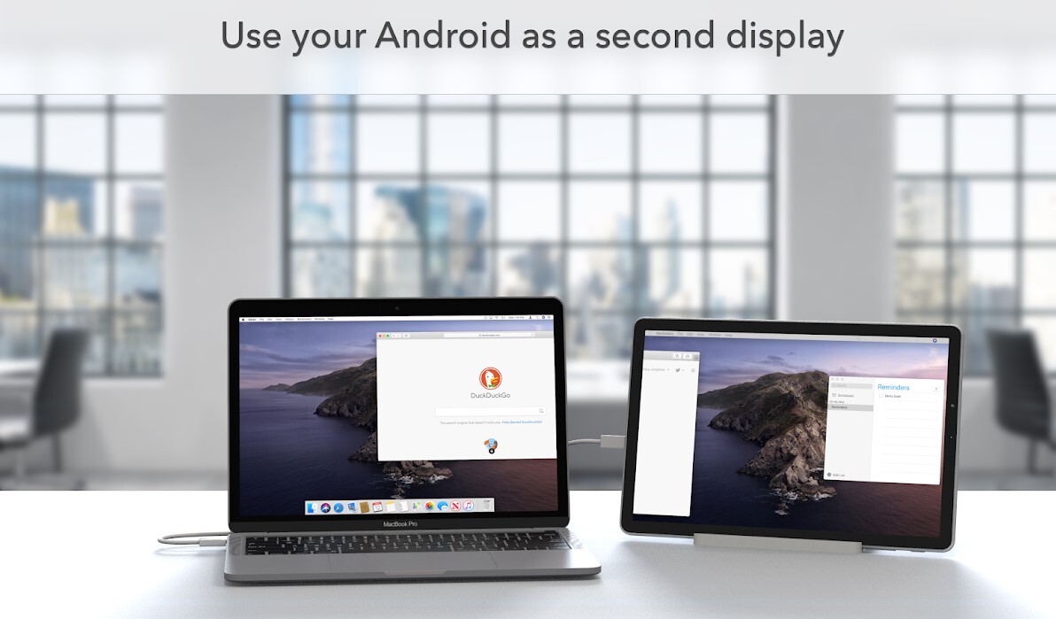 Convierte tu móvil en una segunda pantalla para el ordenador