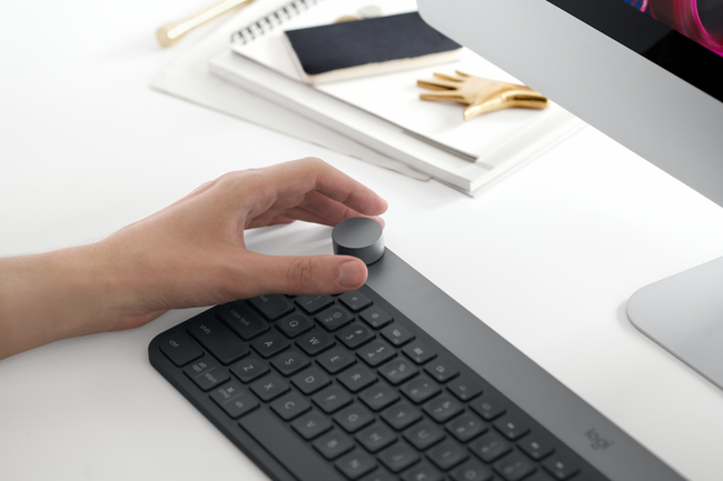 Logitech Craft: el teclado con dial pensado para los amantes de Photoshop