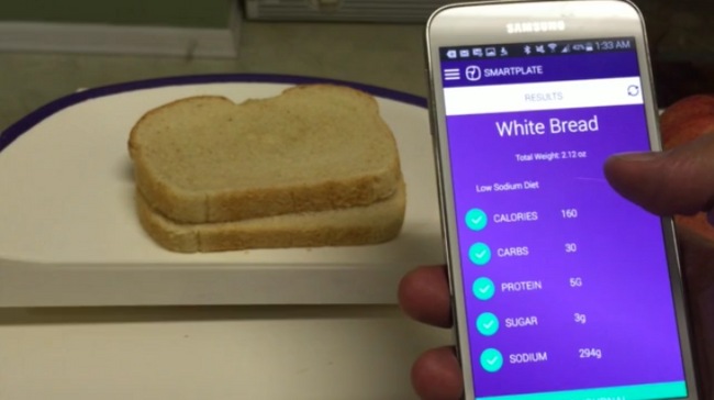 SmartPlate, el plato que controla lo que te vas a comer