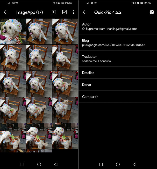 Aplicaciones con las que flipaste en su día: QuickPic