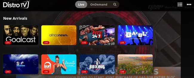 Distro TV trae más competencia para Pluto TV con más de 150 canales ...