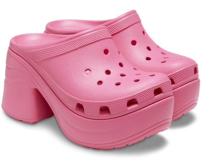 Barbie moderna vestiría con estas sandalias de tacón de Crocs: no ...