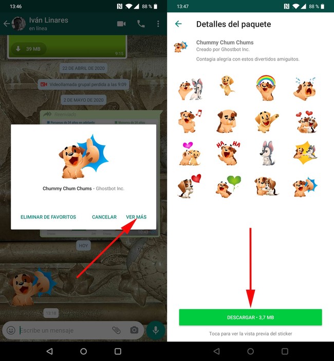 Los stickers animados de WhatsApp ya están disponibles: así puedes ...
